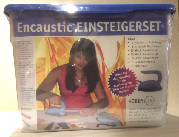 meinmixedmediashop - Encaustic painting Einsteiger Set
